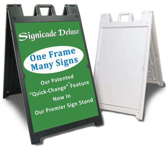 All About Sidewalk Stands & Signage